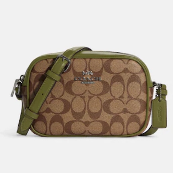 Coach | Bags | Coach Mini Jamie Camera Bag In Signature Canvas ...